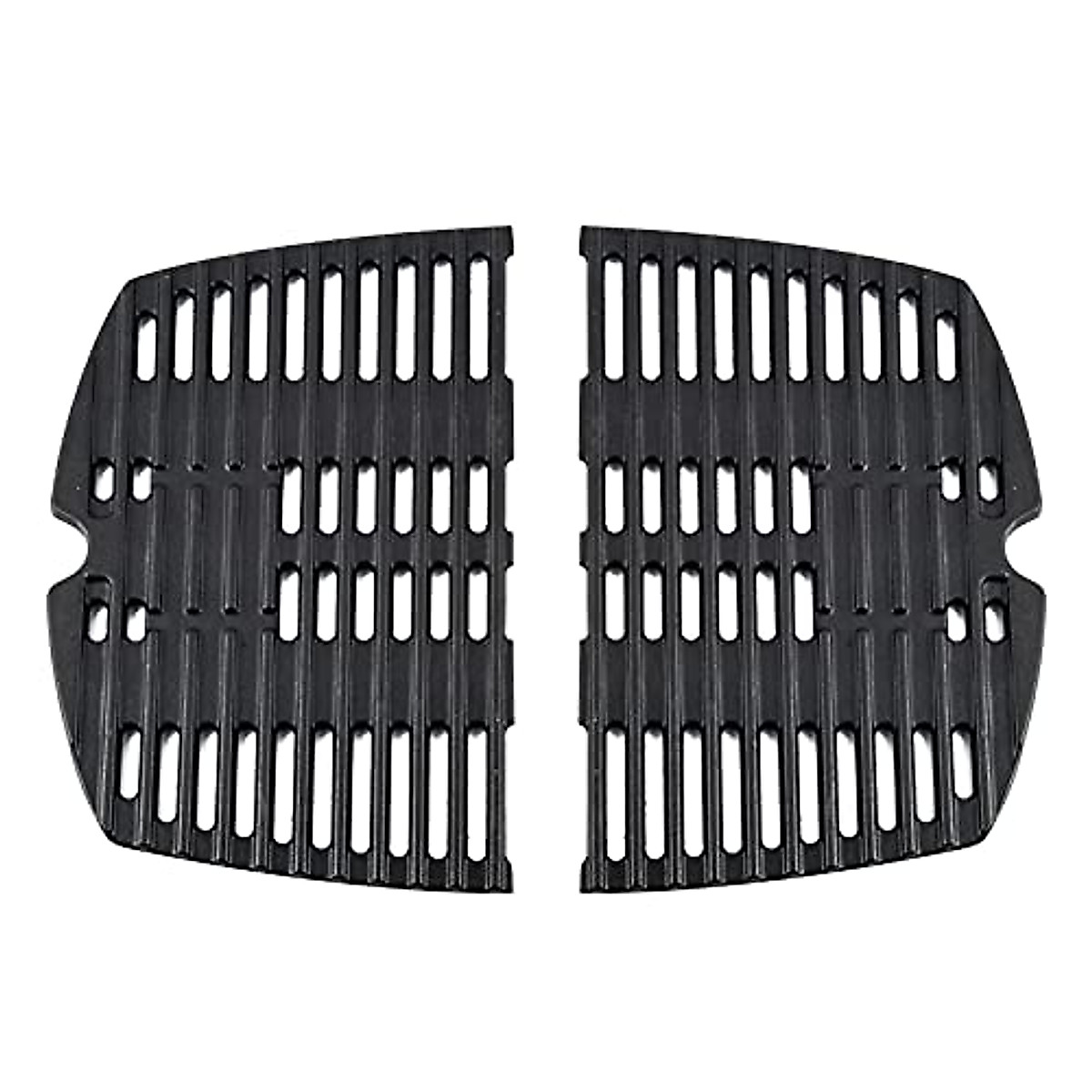 GGC Cooking Grates for Weber 7644 Q100, Q1000 Q1200, Q1400 Series Gas Grill (L 17" x W 12.7" x H 0.5")