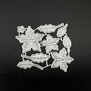 Spring Summer Flower Metal Cutting Die Cuts, Embossing Stencil for DIY Scrapbooks Photo Albums Paper Crafts Decorative (1)