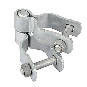 4 Sets Chain Link Fence Gate Post Hinge,Male and Female Hinge,Max Load 220lb