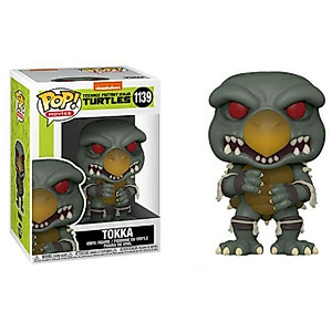 POP Teenage Mutant Ninja Turtles II: Secret of The Ooze - Tokka Funko Pop! Vinyl Figure (Bundled with Compatible Box Protector Case), Multicolored, 3.75 inches