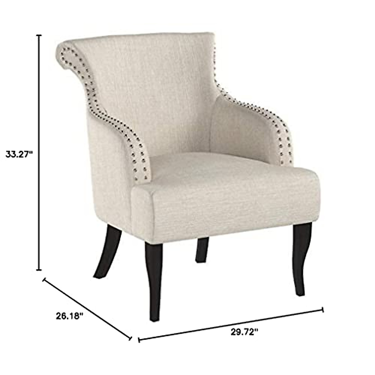 Christopher Knight Home Filmore Fabric Arm Chair, Light Beige