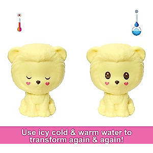 Barbie Cutie Reveal Chelsea Doll & Accessories, Lion Plush Costume & 6 Surprises Including Color Change, Cozy Cute Tees Series