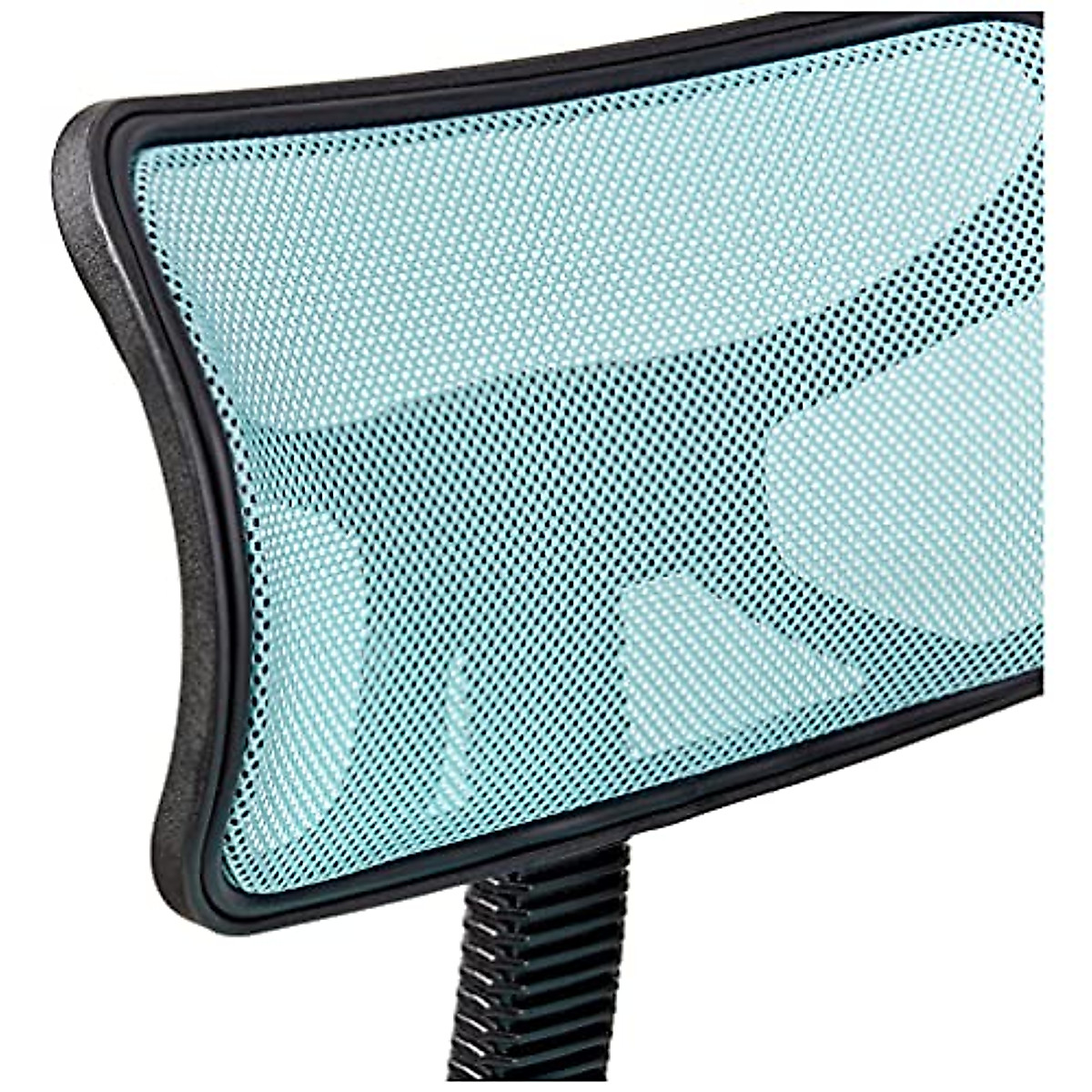 Urban Shop Swivel Mesh Desk Chair, Blue 20.86D x 22W x 33.46H in