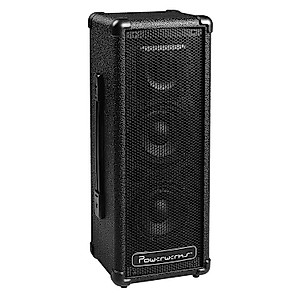 Powerwerks PA System (PW50) & Amazon Basics XLR Male to Female Microphone Cable - 10 Feet, Black