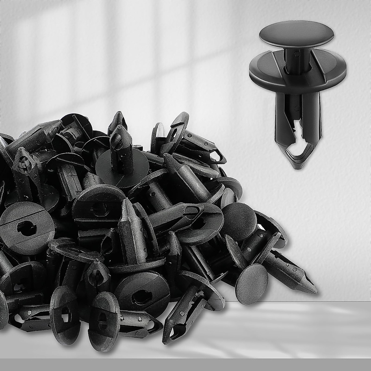 AUTOKAY 100pcs Push ATV Fender Clips for Suzuki King Quad Vinson Honda Acura Honda Rancher