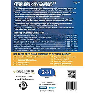 2019 Directory of Human Services and Self Help Support Groups: Maricopa County - Arizona