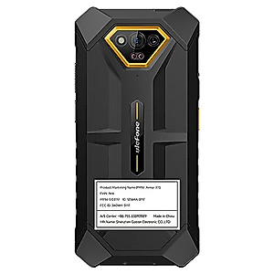 Ulefone Armor X13 Rugged Phone, 12+64GB, 50MP Rear Camera, 24MP Night Vision Camera, Android 13 OS Rugged Smartphone, 6.52” Screen, 6320mAh, NFC, GPS, Dual 4G Unlocked Phones- Orange