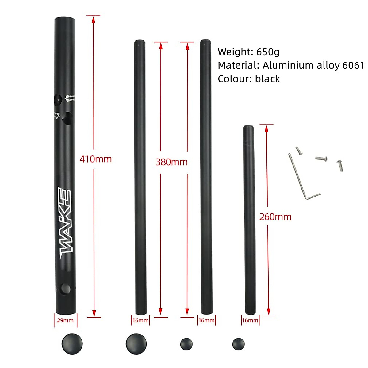 FOMTOR Bike Repair Stand (Max 60 lbs) Bicycle Mechanic Maintenance Rack Aluminum Alloy Bicycle Mechanics Workstands for MTB Mountain Bike and BMX Road Bikes (Black)