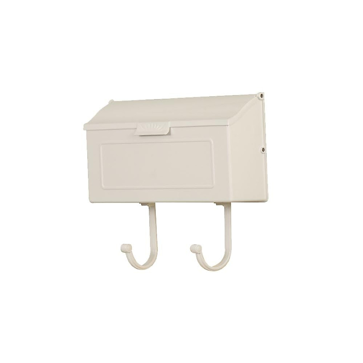 Special Lite Horizon Horizontal Wall Mount Mailbox - White Aluminum Mailbox for Wall Mount - SHH-1006-WH