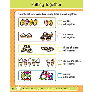 Kindergarten Math Workbook Ages 5 to 6: 75+ Activities Addition & Subtraction, Counting and Writing Numbers 1 to 20, Addition and Subtraction, ... Numbers, Count by 2s & More (Common Core)