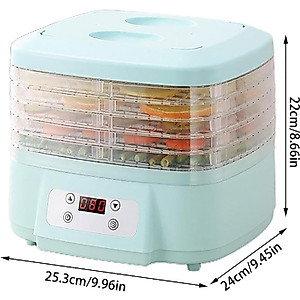 Freeze Dryer Machine for Home for Candy & Snacks 360° Airflow Food Dehydrator Machine With 6 Trays Food Freeze Dryer Machine for Home Freeze Dried Machine Candy For Beef Fruits
