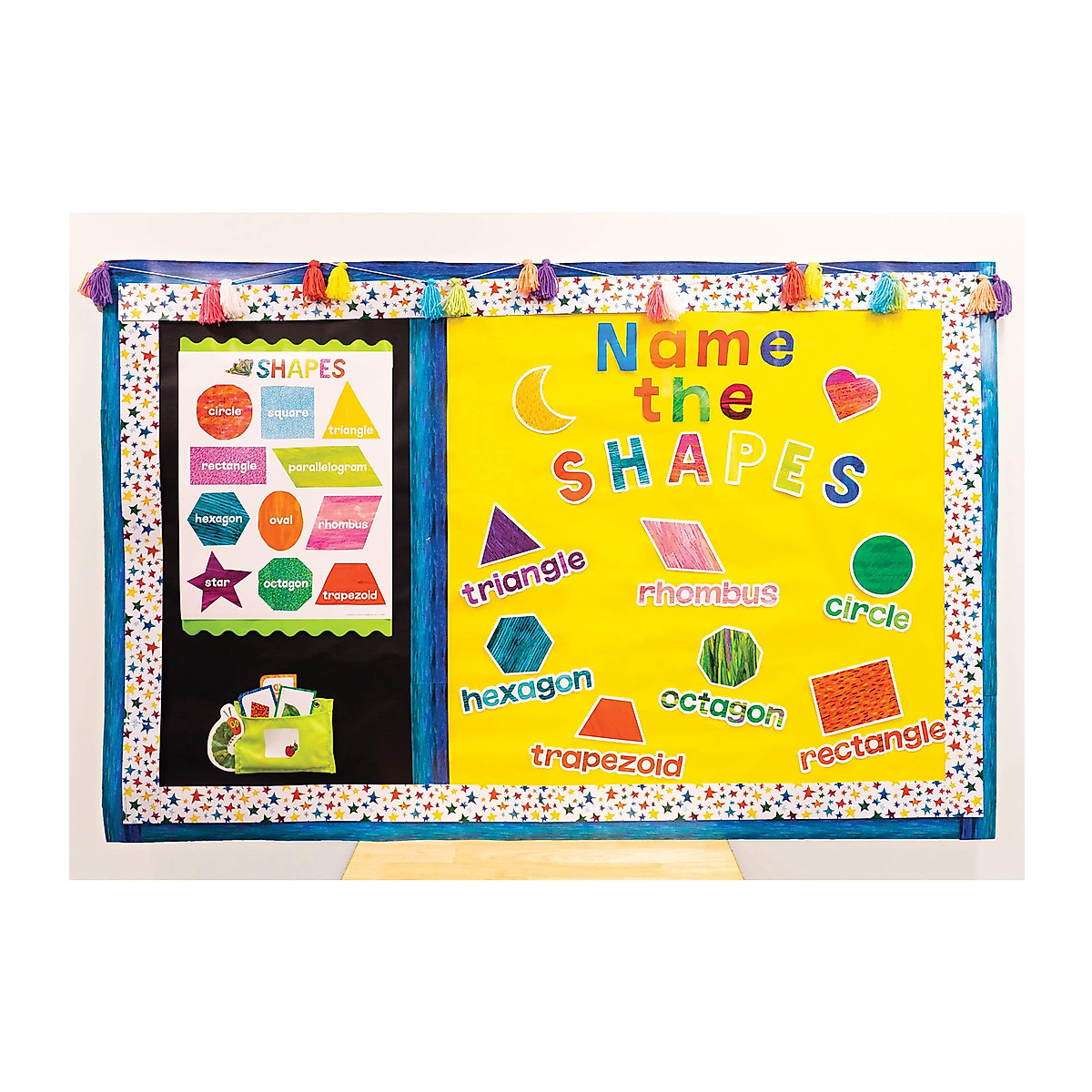 Carson Dellosa The World of Eric Carle Sparkling Stars Borders (108064)