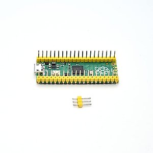 Adeept Raspberry Pi Pico with Pre-Soldered Header and USB Cable, Microcontroller Mini Development Board, Based on Raspberry Pi RP2040 Chip, Dual-Core ARM Cortex M0+ Processor