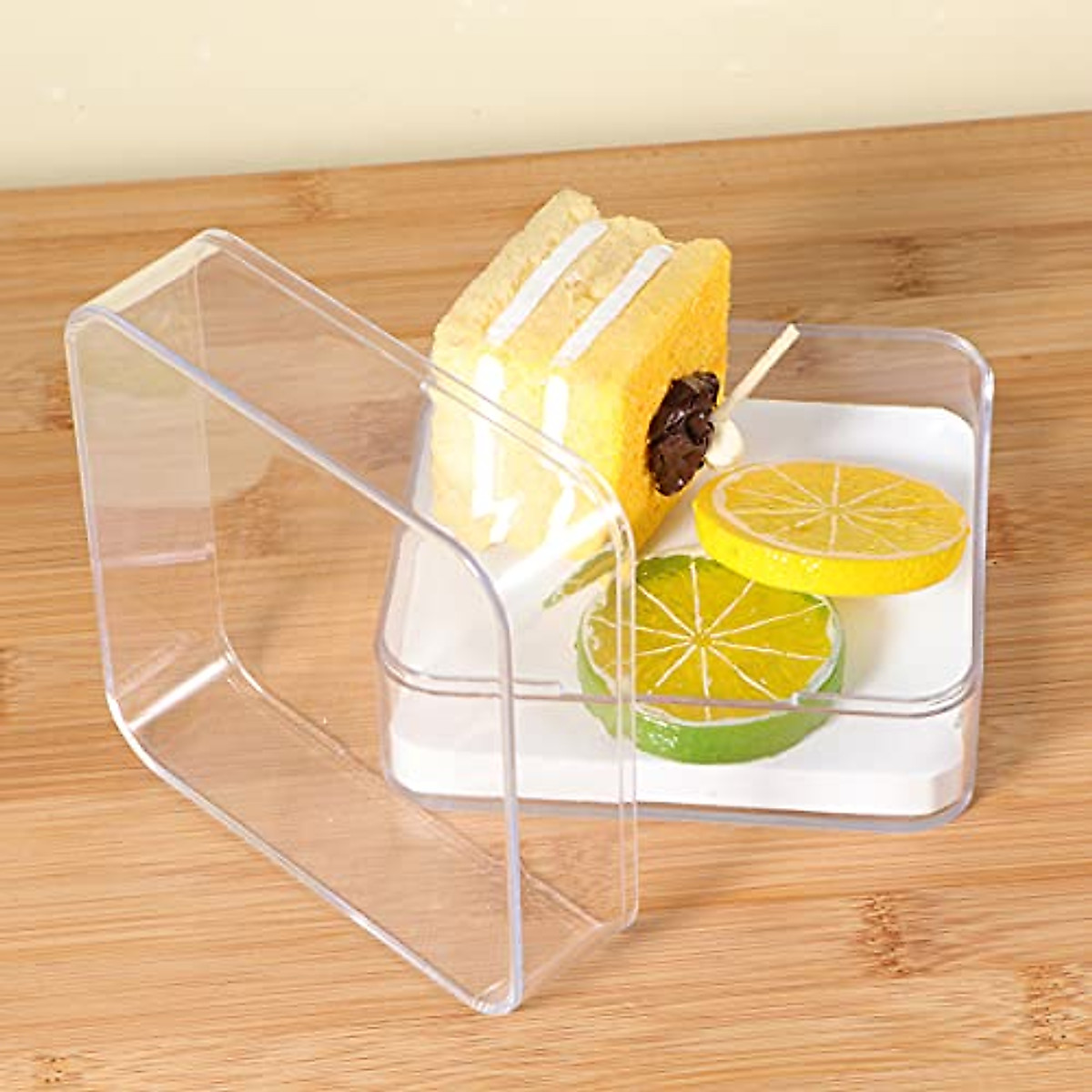 POPETPOP Display Case- Transparent Display Box with EVA Foam Board, Storage Box for Specimen Display & Collectibles