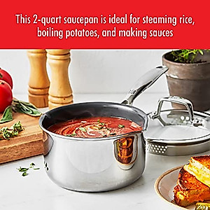 Zwilling Spirit Energy + Sauce Pan, 2-qt Newer Version, Stainless Steel