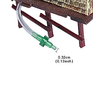 Saim Windmill Live Action Aquarium Ornaments/Air Pump Aquarium Bubble Decorations