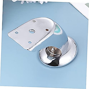 DOITOOL 4pcs 5 Metal Bed Riser Iron Furniture Riser Bed Support Leg Tool Home Accessories Non-Slip 5 Holes Legs Silver Pig Feet Household Storage Cabinet Metal Legs Furniture Support