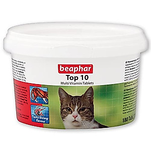 Beaphar Top 10 Cat Vitamin 180 Tablets