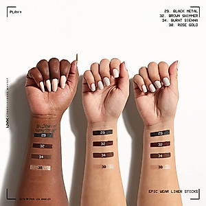 NYX PROFESSIONAL MAKEUP Epic Wear Liner Stick, Long-Lasting Eyeliner Pencil - Burnt Sienna