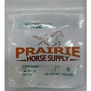 5/16 Inch Orthodontic Elastic Rubber Bands, 100 Pack, Neon, Heavy 4.5 Ounce Small Rubberbands Dreadlocks Hair Braids Fix Tooth Gap, Free Elastic Placer for Braces