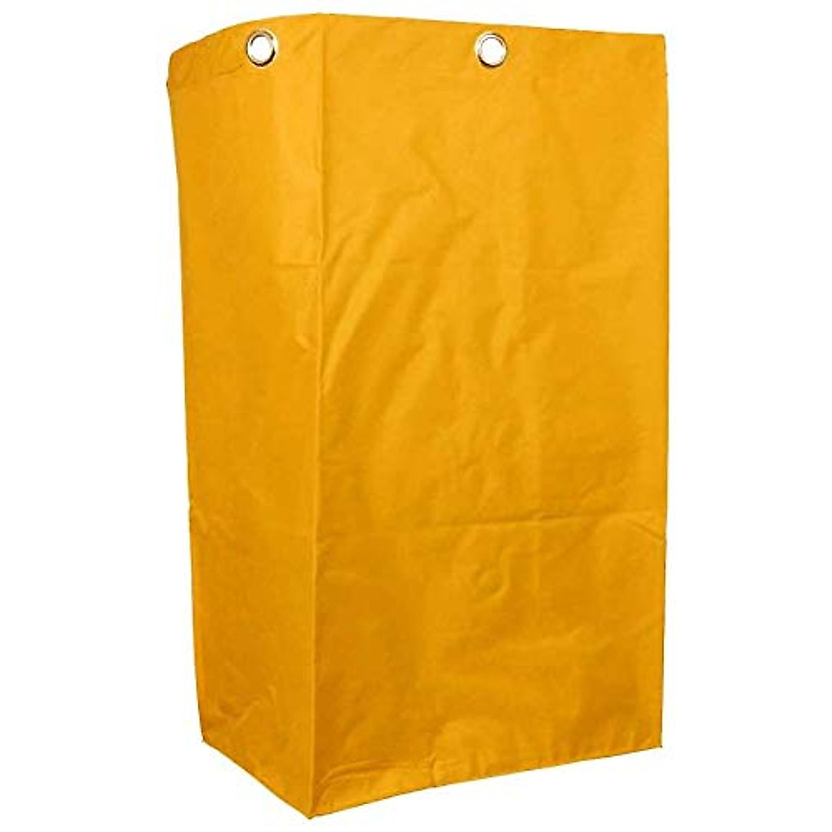 Replacement Janitorial Cart Bag,Waterproof High Capacity Thickened Housekeeping Commercial Janitorial Cleaning Cart Bag(16 x 11 x 27inches) (Yellow)