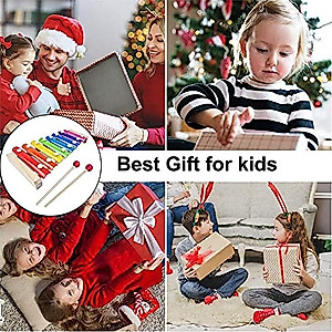 Tvoip Wooden Xylophone Toys Musical Creative Wooden Instruments 8 Notes xilofono children Baby Musical Toys Development