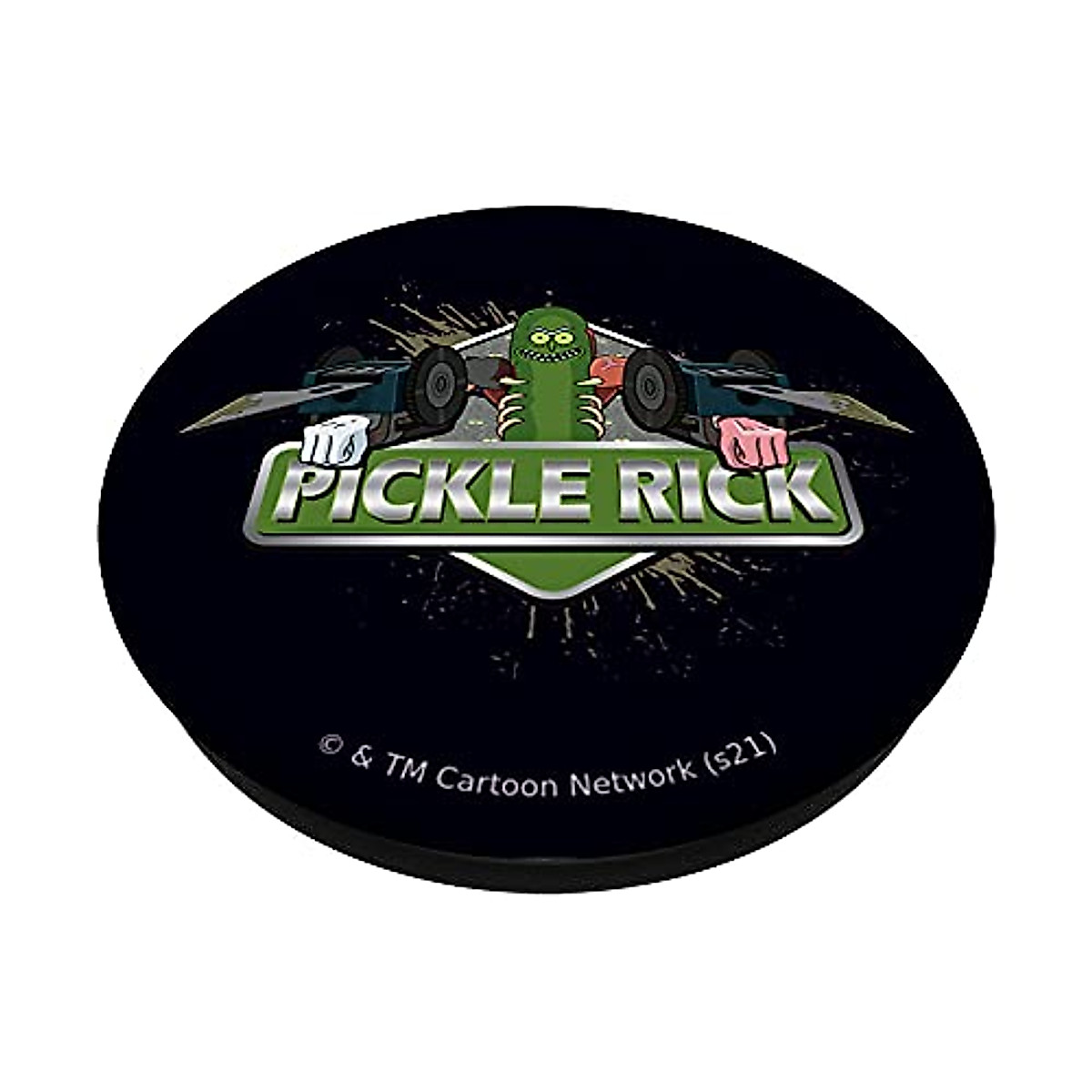 Rick and Morty Pickle Rick PopSockets Swappable PopGrip