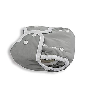 Thirsties Duo Wrap Reusable Cloth Diaper Cover, Snap Closure, Nightlife Size One (6-18 lbs)