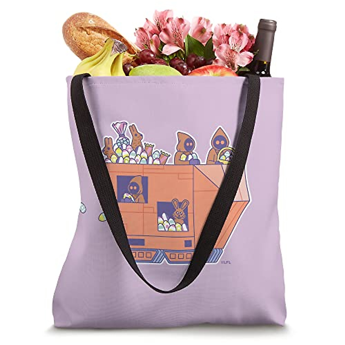Star Wars Jawas Sandcrawler Easter Egg Hunt Tote Bag