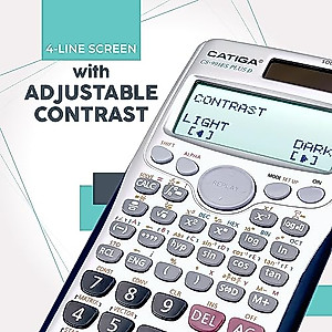 Scientific Calculator for Math, Engineering and Science Courses, for Students of High School Through College, Basic and Advanced Functions, 991