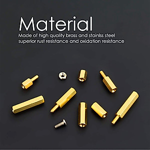 iUniker Raspberry Pi Installation Tool 314 Pcs Lot M2.5 Series Hex Brass Spacer/Standoff + Nuts + Screws with Storage Case for Raspberry Pi 4/3 Model B+(Plus) / 3B / Zero W Accessories Kit (314-Pcs)