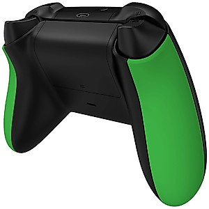 eXtremeRate Green Replacement Side Rails + Back Shell + Faceplate for Xbox Series X/S Controller
