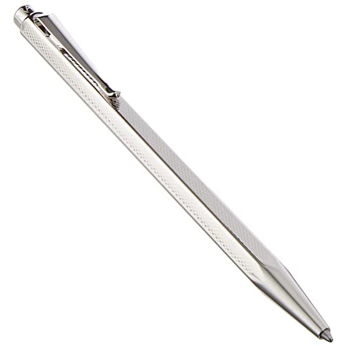Caran D' Ache Retro Ecridor Rhodium Ballpoint Pen, Silver (0890.487)