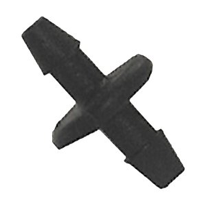 LASCO 15-8250P Drip Irrigation Barb x Barb Coupling (10 Pack), 1/8" x 1/8"