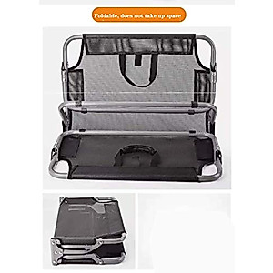 Oggo Pet Cot Elevated Bed | No Assembly Required | Premium Tear Resistant Cooling Mesh (Size : Large)