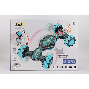 AAA777USA Remote Control Stunt Car with Gesture Control, Off-Road Drift Stunt Twist Car with 360 Degree Slips & Flips RC Toys for Kids and Adults – Birthday Gifts for Kids (Big Size)