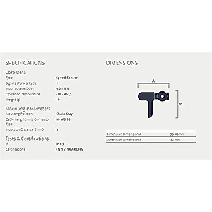 Mid Drive Motor Kits，for New Bafang Speed Sensor,DIY Electric Bicycle Speed Sensor E-Bike Conversion Bicycle Accessories
