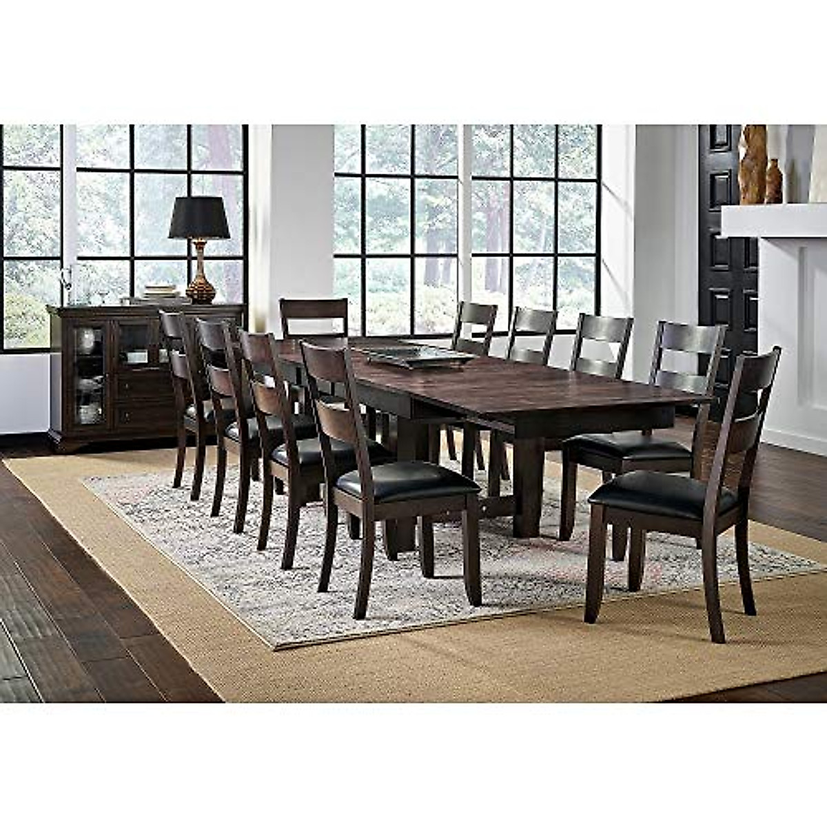 Simply Solid North Mills Solid Wood 11-Piece Dining Collection