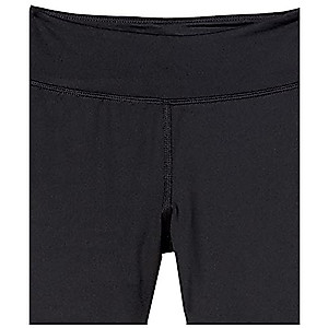 Amazon Essentials Girls' Full-Length Active Lightweight Leggings, Pack of 2, Black, Large