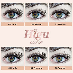 72 Pcs Lash Clusters DIY Eyelash Extension C Curl 14mm Wide Stem Cluster Lashes Individual Lashes Cluster Lashes Wisps Reusable Professional Makeup for Self-application (Volume R-05 C 14mm)