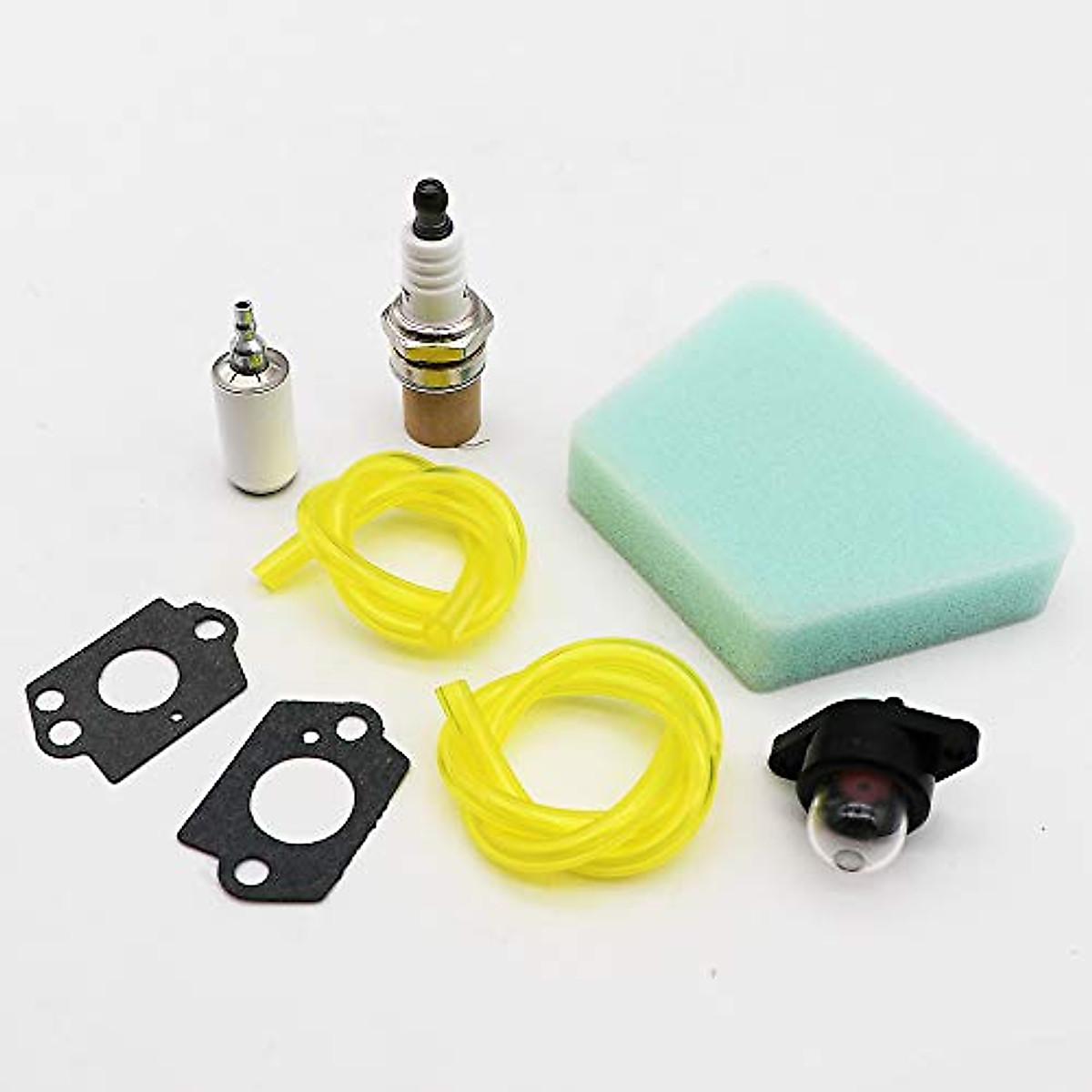 KIPA Carburetor Maintence Kit for Poulan PP210 2075C 2050WT 1950LE 1975LE 2055LE 2375LE 2150LE PPB1838LE WT-891 W-20 WT-89 WT-324 WT-391 WT-600 WT-624 WT-637 WT-662 C1U-W8 C1U-W14 545081885 530069703