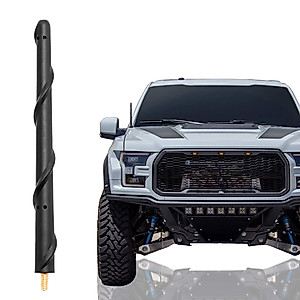 Short Antenna for Ford F150 2009-2024, Ford F250 F350 2017-2024, Truck Antenna Ford F150, 7 Inch F250 F350 Bronco Stubby Antenna Replacement, Ford F150 Accessories