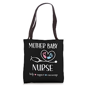 Mother Baby Nurse Appreciation | Postpartum Nursing Student Tote Bag