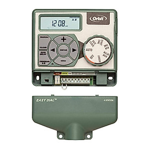 Orbit Irrigation Products Sprinkler System 4-Station Standard Indoor Mounted Control Timer, 1