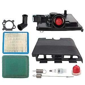 Carbbia 795259 Air Filter Cleaner Primer Base & 692298 Cover for Toro for MTD for Troy Bilt Lawn Mower w/Air Filter Cleaner 491588S Gasket Spark Plug 790849 699056 Springs Kit