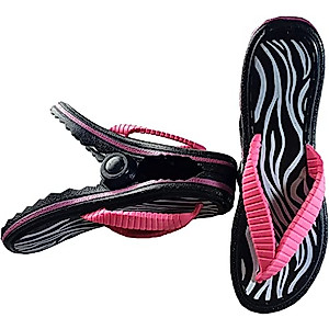 4 Set (8 Ct) 2X Black Flops / 2X White Flops Beach Towel Clips Jumbo Size for Beach Chair, Cruise Beach Patio, Pool Accessories for Chairs, Household Clip, Baby Stroller