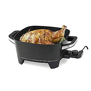 Nesco American Harvest ES-12 Electric Skillet, 12 Inch, Black