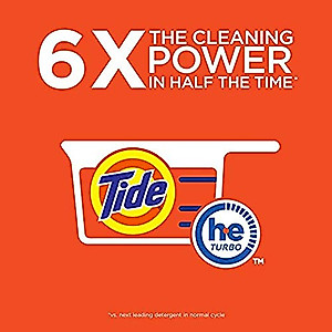 4SGM Tide Plus He Ultra OXI ACTi-Lift Crystal Powder Laundry Detergent 39 oz. (22 Loads Total), Multicolor