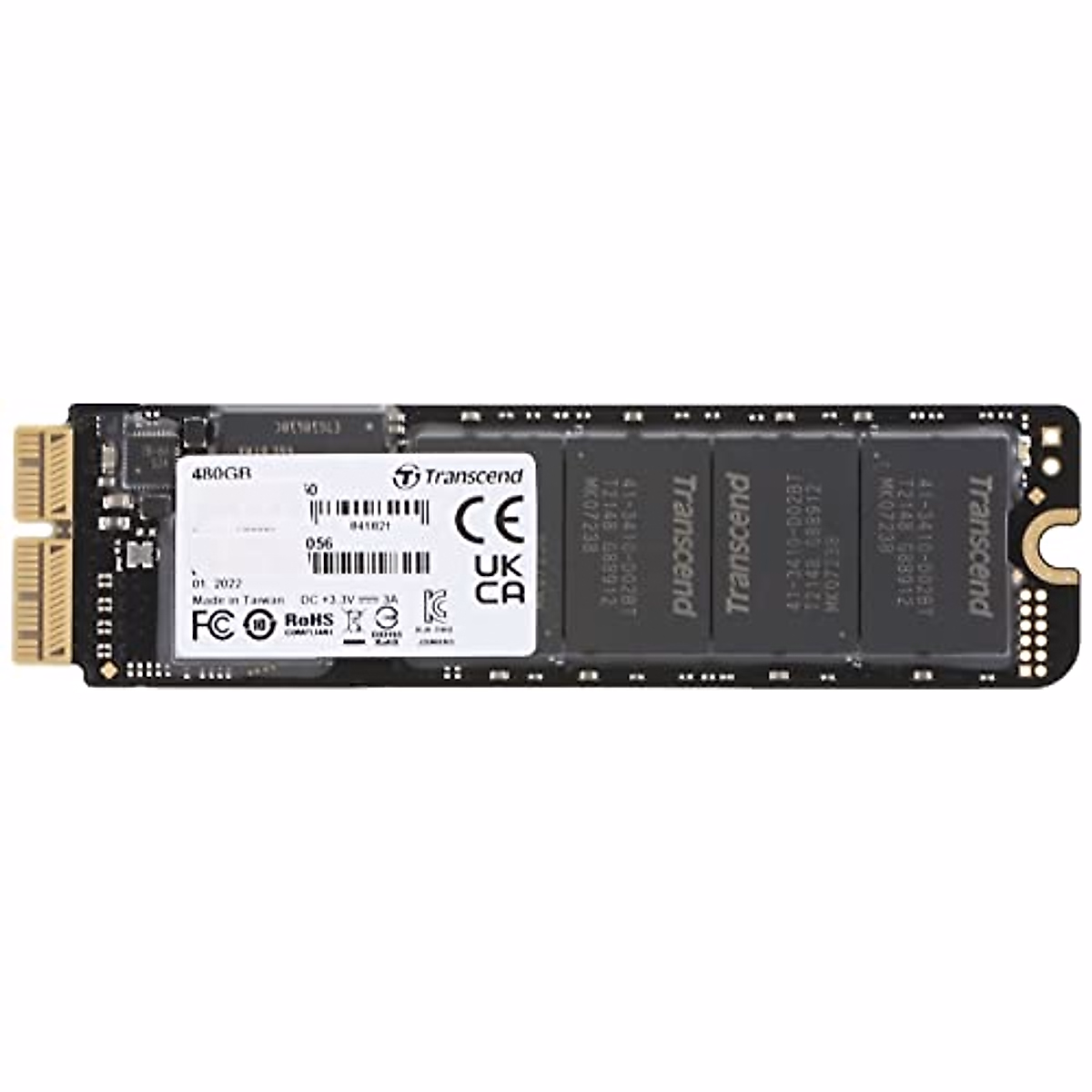 Transcend TS480GJDM850 480GB JetDrive 850 NVMe PCIe Gen3x4 SSD Solid State Drive