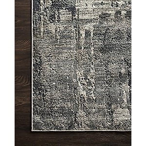 Loloi Cascade Ivory/Charcoal 2'-7" x 12'-0" Runner Rug